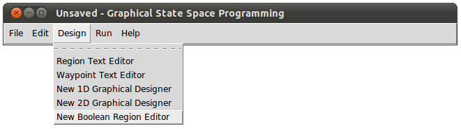 Graphical State Space Programming (GSSP)