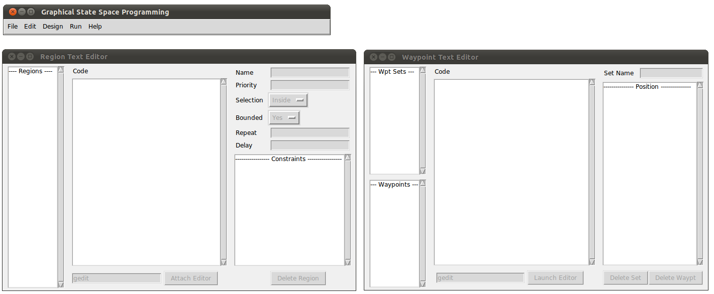 Graphical State Space Programming (GSSP)